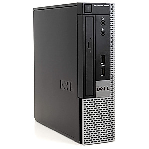 Dell 9010 USFF, Core i5-3470S 2.9GHz, 4GB RAM, 320GB Hard Drive, DVDRW, Windows 10 Pro 64bit (Renewed)