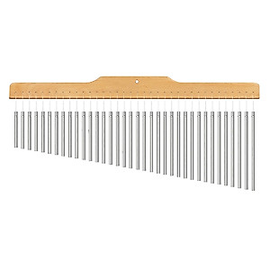 MUSCELL 36-Bar Chimes Percussion Music Instruments with Mounting Stand