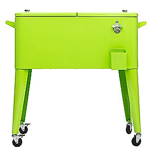 Permasteel 80 Quart Portable Cooler in Lime