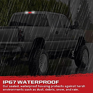 Recon 264115BK LED Third Brake Light Kit - Smoked Lens