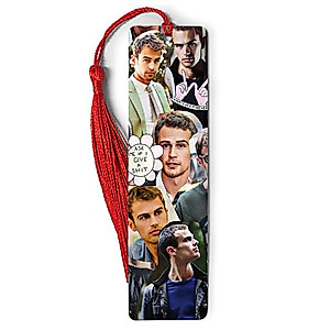 Bookmarks Ruler Metal Theo Bookography James Measure Collage Tassels Bookworm for Book Gift Markers Bibliophile Bookmark Reading Christmas Ornament