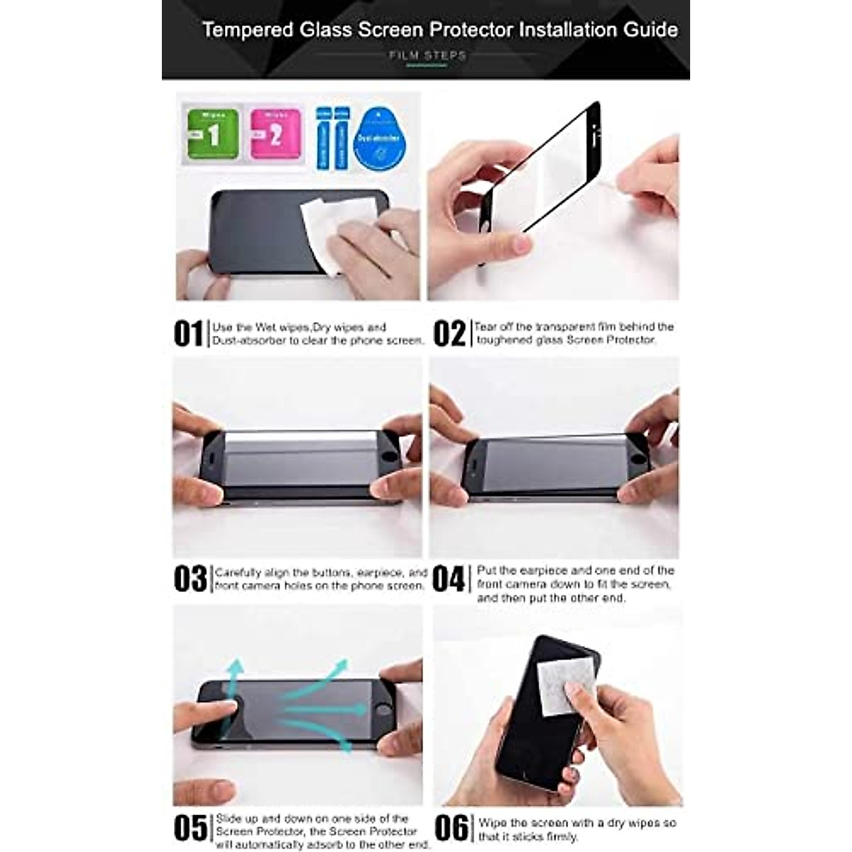 Sitikai Case for TCL 20 PRO 5G Phone Case, Stand Phone Case with Tempered Glass Screen Protector Hide Telescopic Folding Kickstand Shockproof Protective Cover Case for TCL 20 PRO 5G - Black