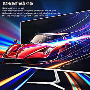 Video Adapter Cord, DisplayPort To HD Multimedia Interface Cable Distortion Free Small 48Gbps Support HDR 3D 8K Male To Female for PC for TV