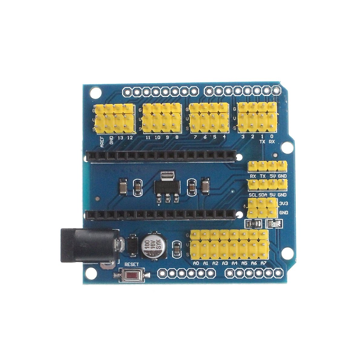 NOYITO Nano I O Expansion Sensor Shield Module for UNO R3 Nano V3.0 (Pack of 2)