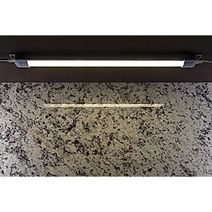 Enbrighten Premium Linkable Under Cabinet Fixture, 36in, LED, Linkable, 1220 Lumens, 3000K Bright White, 38847-T1