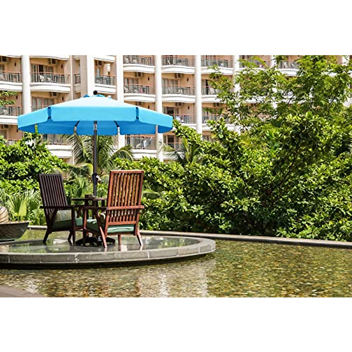 ABCCANOPY Premium Patio Umbrellas 9' Turquoise