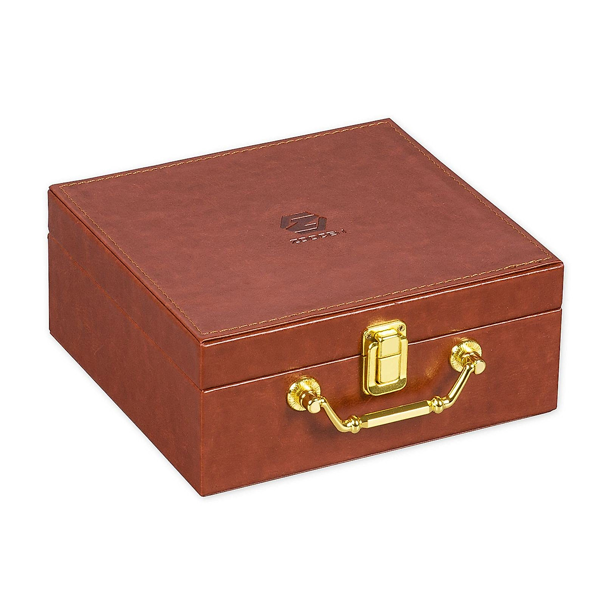 ZOOCEN Double 12 Dominoes Mexican Train Game Set with 91 Colored Dots Tiles Storaged in an Elegant Leather Case,Ideal Family Game for Adults and Kids