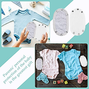 Bencailor 10 Pieces Bodysuit Extender for Baby Boys Girls Toddler Baby Bodysuit Extender
