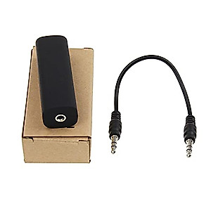 Bass Rockers Ground Loop Noise Isolator Filter for Car Audio Home Stereo RV System with 3.5mm AUX Audio Cable-Fully Eliminate Buzzing Noise
