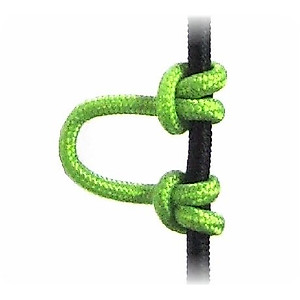 NEON GREEN ARCHERY RELEASE D LOOP ROPE MATERIAL 25 FEET BY CIR-CUT
