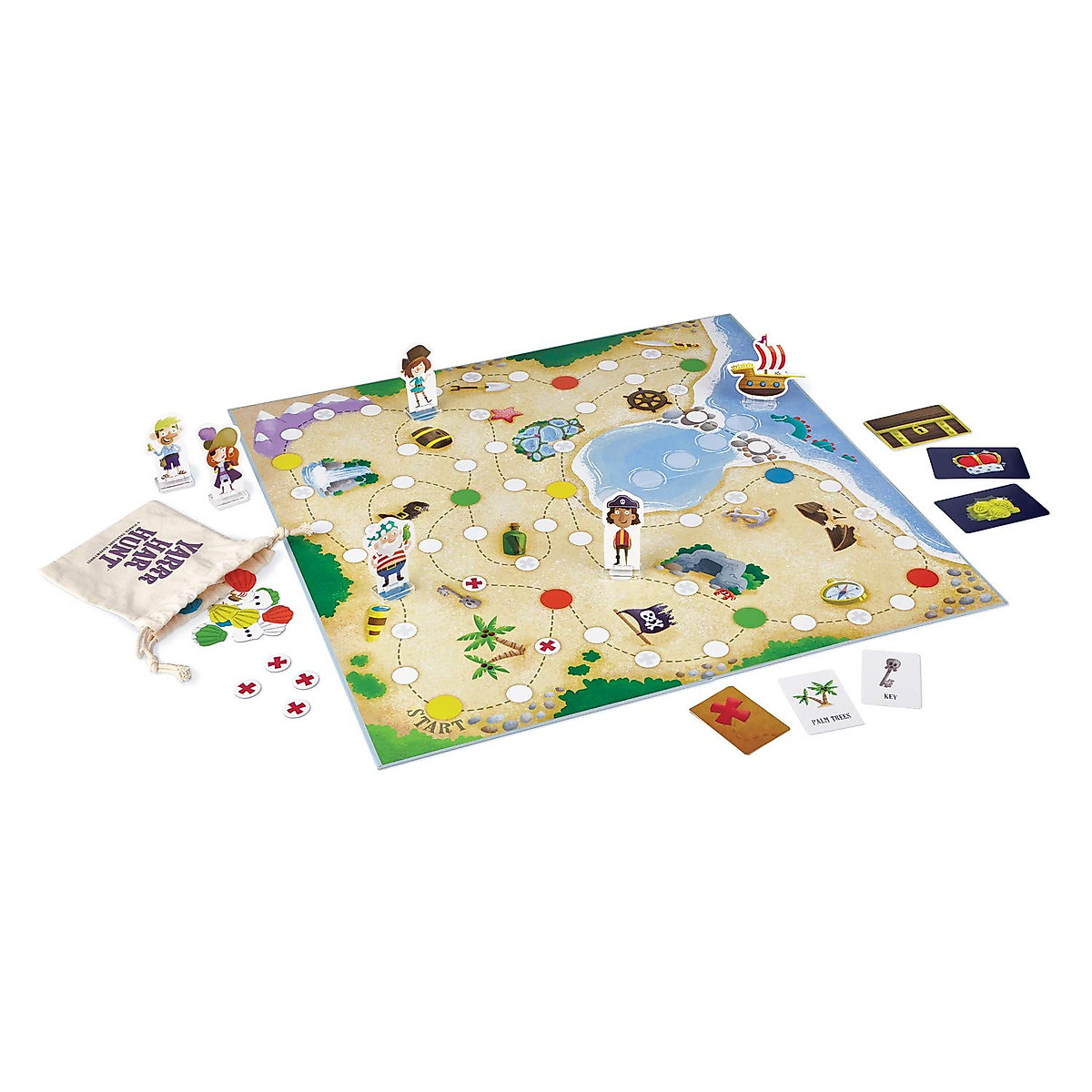 Peaceable Kingdom® Treasure Yarrr-Har-Hunt Game - for Ages 4+ | 1 Set