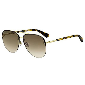 Kate Spade Sunglasses (Safilo Group) Women's Jakayla Aviator Sunglasses, Dark Havana, 62 mm