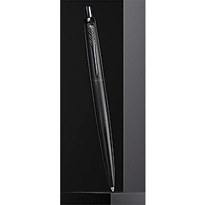 Parker Jotter XL Ballpoint Pen | Monochrome Matte Black | Medium Point | Blue Ink | Gift Box