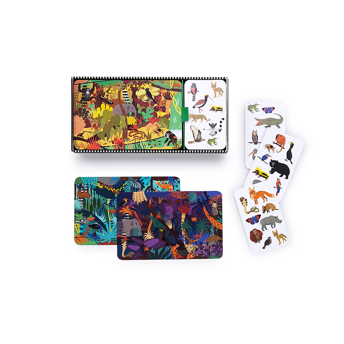 Laurence King Who's Hiding in The Jungle? A Spot and Match Game