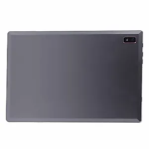 Tablet Silver Gray 10 Inch Tablet Type C Front Loading 8.0 Mega Pixels for Kids for Home (US Plug)