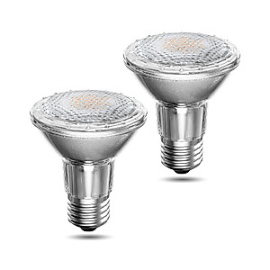 TobeBright 6W PAR20 LED Range Hood Light Bulbs E26 120V Dimmable Kitchen Stove Hood Light Bulbs, 6W LED Appliance Bulb Range Hood Replaces PAR20 50W Halogen Bulb, Warm White 3000K