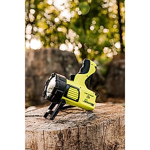 Streamlight 44911 Waypoint 400 Rechargeable 1400-Lumen Long Range Pistol-Grip Spotlight with 120V AC Charger and Polymer Holder/Mount, Black