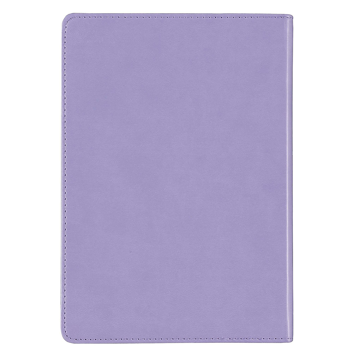 Christian Art Gifts Purple Faux Leather Journal | I Know the Plans Jeremiah 29:11 Bible Verse | Flexcover Inspirational Notebook w/Ribbon Marker and Lined Pages, 6 x 8.5 Inches