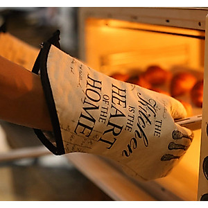 GREVY Quilted Cotton Pot Holders with Pocket Heat Resistant Oven Mitts for Cooking or Baking,7x9,Set of 4 (4 PCS Kitchen Sets)