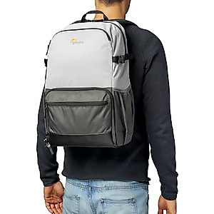 Lowepro LP37238-PWW Truckee BP 250 LX Outdoor Camera Backpack, Fits 15 inch Tablet, for Compact DSLR/Mirrorless, for Sony, Canon, Nikon, 1-2 Lenses, Gimbal, Video Drone, DJI, Osmo, Mavic, Light Grey
