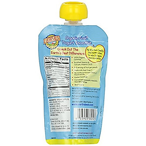 Earth's Best Earth's Best Organic Apple Blueberry Fruit Yogurt Smoothie, 4.2 oz