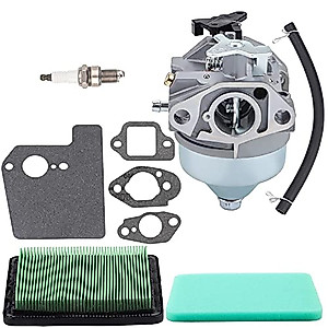 Kizut GCV190 Carburetor Kit for Honda GC190 GCV190 GCV190A GV190LA Engine HRB217 HRX217 HRX217K1 HRX217K2 Lawn Mower Replace 16100-Z0Y-813 16100-Z0Y-812 16100-Z0Y-003 16100-Z0Y-811 16100-Z0Y-013 Carb
