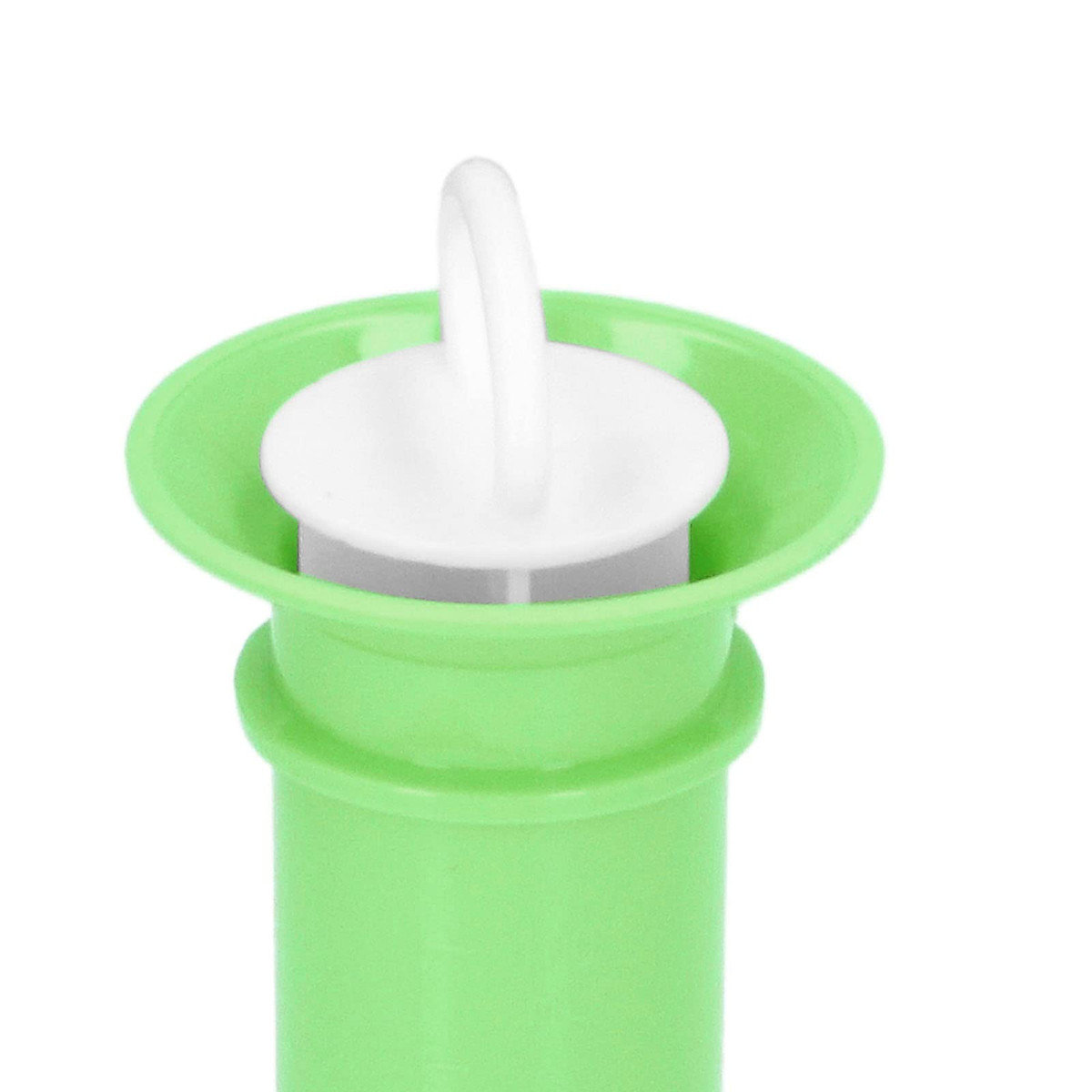 Baby Food Pouch Maker Reusable Pure Color Pouches Toddler Fruit Squeeze Puree Filler for Kids (Green)