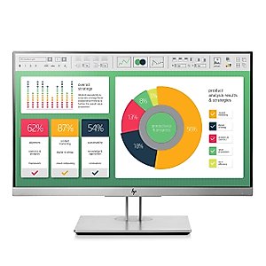 HP EliteDisplay E223 21.5-Inch Screen LED-Lit Monitor Silver (1FH45AA#ABA) (Renewed)