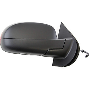 Kool Vue Power Heated Mirrors for Chevrolet Silverado 1500 GMC Sierra 1500 2007-2013 Power Fold With Signal Light & Puddle Lamp; Without Blind Spot, Memory & Auto-Dimming with 2 Caps Pair New Body