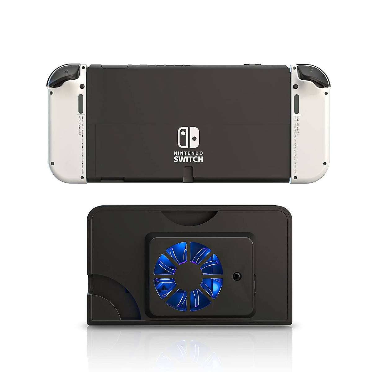ECHZOVE Switch OLED Dock Fan, Cooling Fan for Nintendo Switch OLED, USB Powered