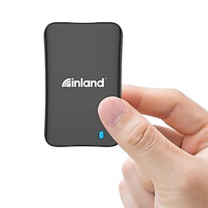 INLAND Platinum 1TB External SSD USB3.2 Type-C, Read/Write Speed up to 1100MB/s and 1000MB/s, Portable Solid State Drive with Type-C to C & Type-C to A Cable for PC/Laptop/Windows/Mac OS/ PS4/ PS5