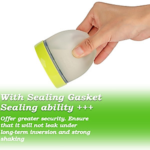 (4-PCs) Travel Bottle Caps Compatible with Como tomo Bottles, Storage Caps Lids for Comotomo Bottles - Pink Green