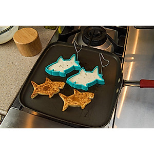 “The Original” - Mobi Pancake Silicone Mold – Put FUN Back Into Breakfast, Shark Bites