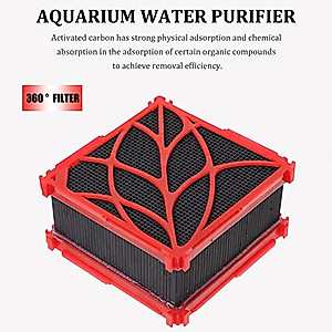 1pc Filter Charcoal Tool for Cleaner Home Pond Absorption Ponds Accessory Cube: Honeycomb Cubes Odor Purifier Carbon Use Purifying Tank Aquarium Remover Fish Water