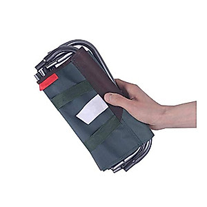 TRENTSNOOK Exquisite Camping Stool Outdoor Camping Portable Folding Chair Durable Waterproof Fishing Stool with Storage Bag (Color : Coffee)