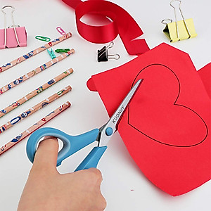 KUONIIY Scissors,Sharp Scissors Blade,Ergonomic Comfortable Handle,Sturdy Sharp Scissors for Office Home School Sewing Fabric Craft Supplies,20 Pack,8inch