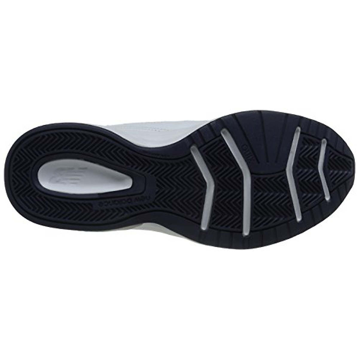 New Balance Men's 623 V3 Casual Comfort Cross Trainer, White/Navy, 10.5 Wide