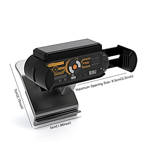 JOYEAUTO Phone Holder Solar Mount Cell Phone Accessories for Tesla - Solar Battery Charging, Electric Opening and Induction Closing, Creative Gift, Fit for Model 3 Model Y Cars