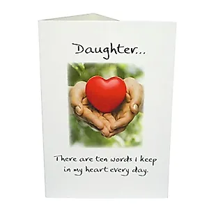 Blue Mountain Arts Greeting Card “Daughter…” Is the Perfect Birthday, Graduation, “I Love You,” or “Just Because” Card for an Amazing Daughter, by Douglas Pagels