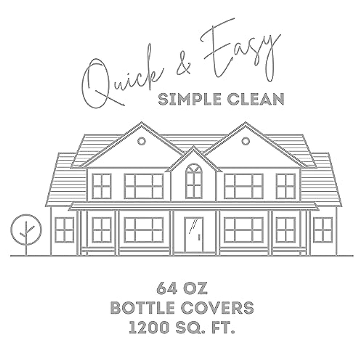 Quick Shine Multi Surface Floor Cleaner 64oz | Plant-Based, Ready to Use, Dirt Dissolving, Streak Free, No Rinse | Use on Hardwood, Laminate, Luxury Vinyl Plank, Tile & Stone | Safer Choice