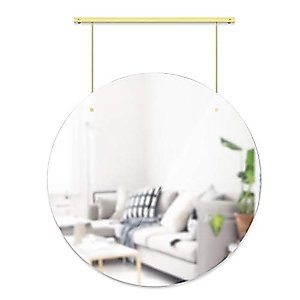 Umbra 1015544-104 Exhibit Mirror, Brass