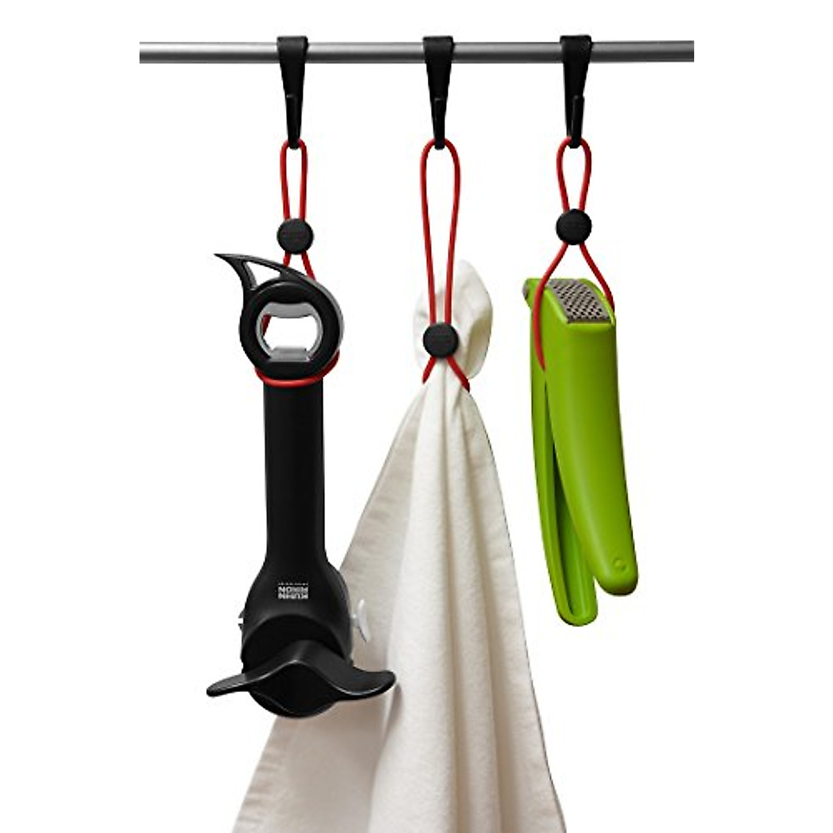 Kuhn Rikon Slider Ties, One Size, Red