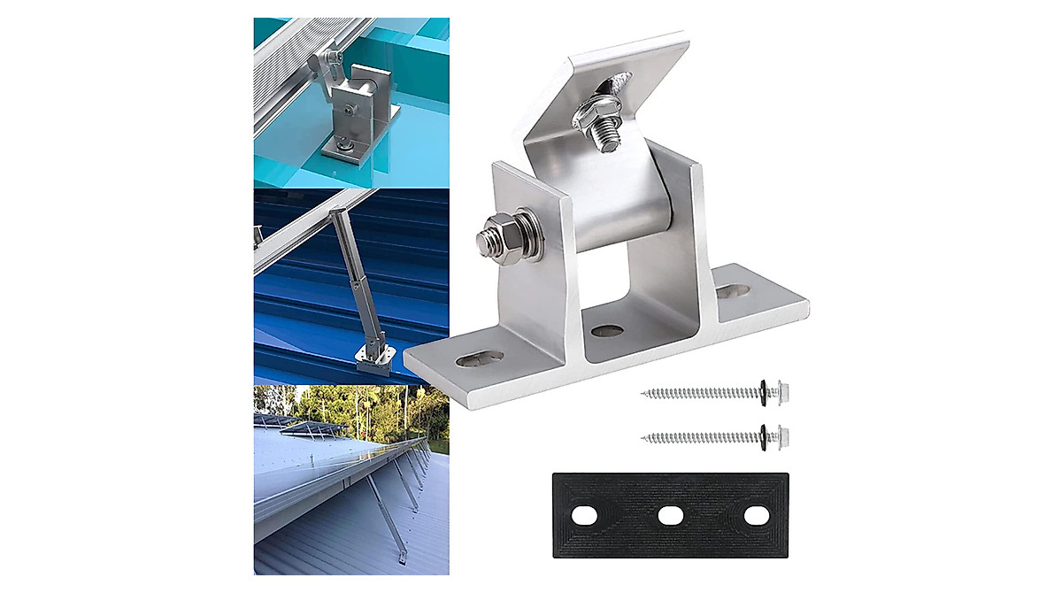 Adjustable Solar Panel Mount Bracket for Roof & RV | Maximize Power