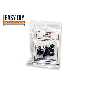 Murphy Bed Cabinet Lock Mechanism is specifically Designed to Lock The Bed Frame on Any Compatible Murphy Bed so it Cannot Easily be Opened unintentionally