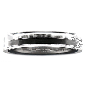 Air-Tite High Relief 40mm Black Ring Coin Capsules for 2oz Elemetal Rounds, 10 Pack