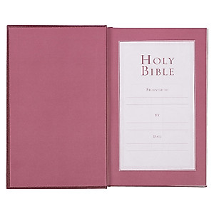 KJV Holy Bible, Pew and Worship Bible Red Letter Edition Hardcover - Ribbon Marker, King James Version, Burgundy (KJV Pew and Worship Editions)