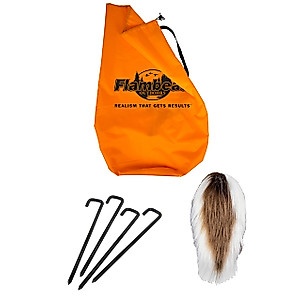 Flambeau Outdoors Scrapper Buck Deer Decoy, Brown