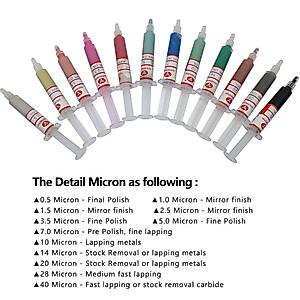 Polishing Lapping Paste and Felt Polishing Buffing Wheel Set 49Pcs Wool Felt Polishing Pad Wheel Professional Accessories for Final Polishing Metal and Jewelry