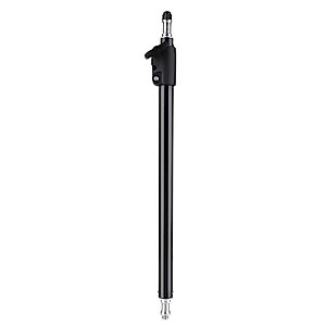 Photography Distance Rod, Back Light Stand Adjustable Pole with Standard Screw (1/4'' 3/8'') 45CM74CM Extension Rod Stick Pole for Light Microphone Arm Stand