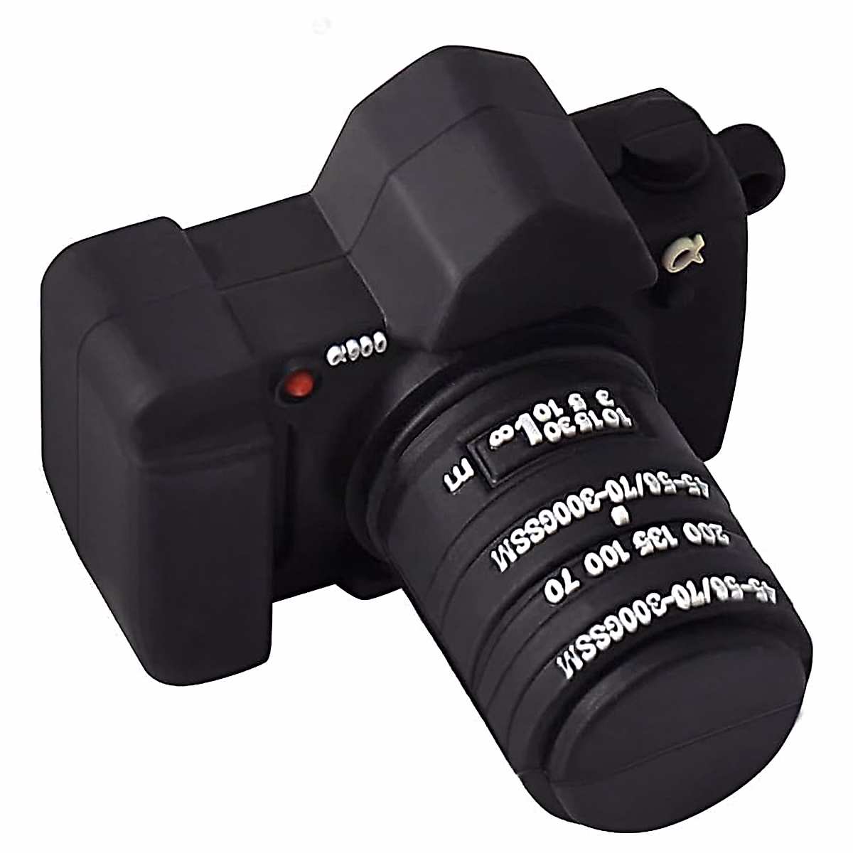 Novelty Cute Cartoon USB 2.0 Flash Drive Data Storage Memory Stick Camera Shape USB Stick Pendrive Gift (16GB, Camera Black)